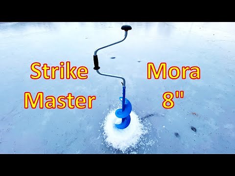 on-ice Review: StrikeMaster Mora Hand Ice Auger 8"