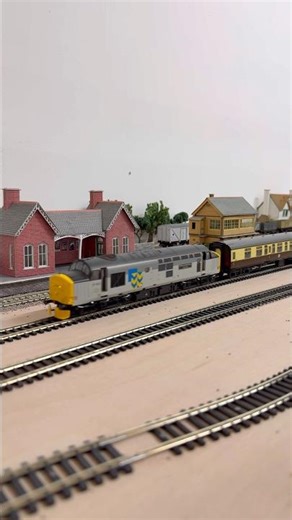 00 Gauge | Model Railway Layout | Bachmann Locos | Ballast down on one Track! #shorts #modelrailway