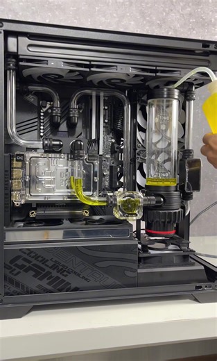 Chấm nước cho bộ custom #buildpc #pcgaming #tannhietnuoccustom #tuanannhcustompc