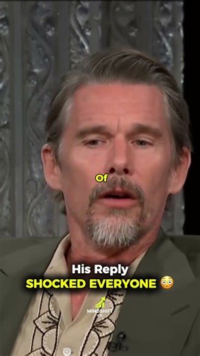 The MOST Awkward Question… and Ethan Hawke’s Unexpected Answer #podcast #speech