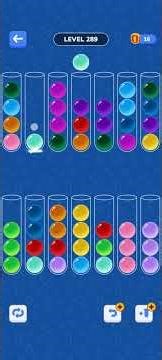 Ball sort puzzle part 289