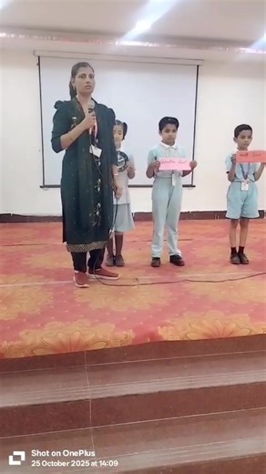 #ActivityBasedLearing_✅ When Maths Meets Time_📐 Surajians showcased creative ideas to understand the importance of time — because every second counts_💫 #Surajians #SurajSchoolKosli | SURAJ School KOSLI
