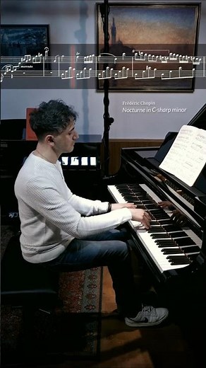 If this isn’t Chopin’s most iconic piece, then which one is? 🤔#Chopin #Nocturne #ClassicalPiano