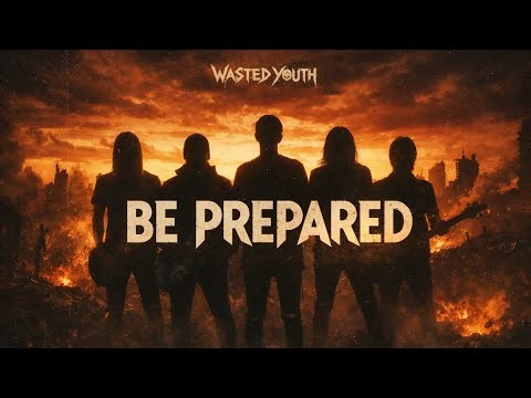 WASTED YOUTH – BE PREPARED (Official Visualizer)🔥 Survival Edition | NuMetal 2026