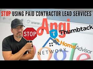 Stop Using Contractor Lead Services | Generate Your Own Leads FREE