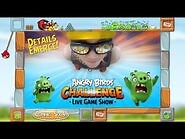 Angry Birds Challenge- The Live-Action Gameshow! - Angry Birds News!