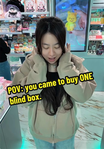 POV: you came to buy ONE blind box. …five minutes later 😭 Blind box self control does not exist. #otakupop #blindbox #animestore #lasvegas #animemerch
