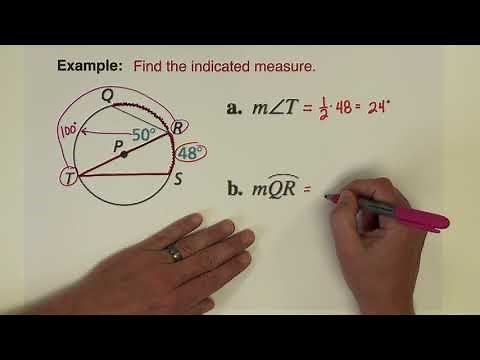 INSCRIBED ANGLES AND POLYGONS