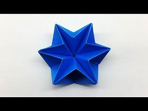 How To Make a Modular Origami Star | Easy Paper Star Making Tutorial