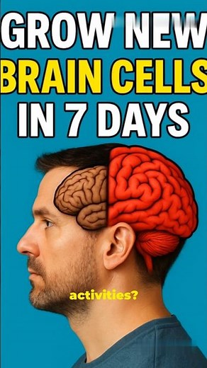 Grow New Brain Cells in 7 Days?