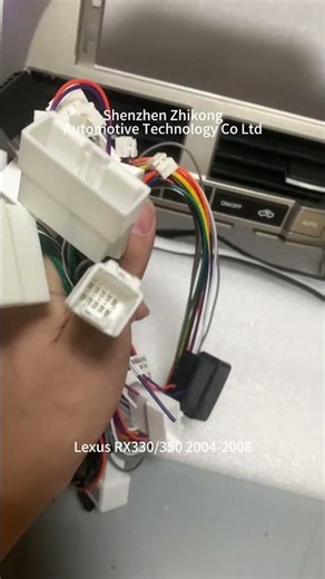 Lexus RX330 Upgrades Android System with Large Screen Navigation