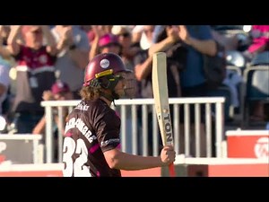 Tom Kohler-Cadmore 90 runs vs Essex | T20 Blast - SOM vs ESS