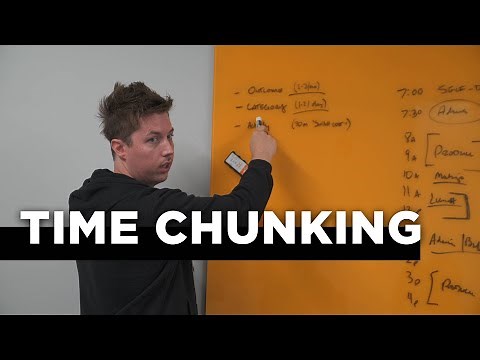 Time Chunking, Weekly and Monthly Planning