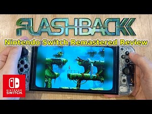 Flashback Remaster Nintendo Switch Review. Classic Platformer On Modern Hardware.