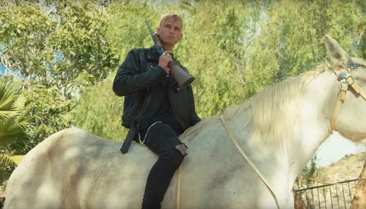 Machine Gun Kelly is starring in a western film as a murderous outlaw