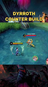 Dyrroth counter build #mobilelegend #MLBB #mlbbcreatorcamp #dyroth #tutorial #highlights #fypシ #foryou | Shaunqt 2.0