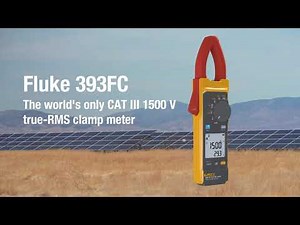 Fluke 393 FC 1500 V Clamp Meter | What It Does And How It Works