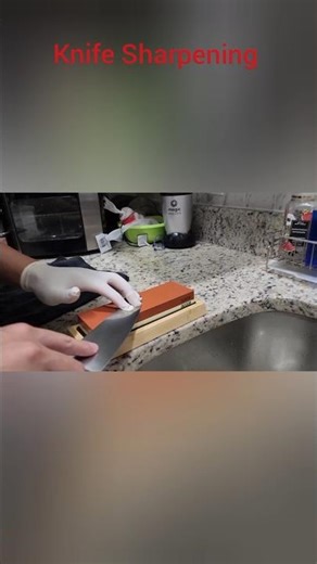 ‎SHARPEN Your Knife Like a PRO Today!#kitchen#shorts