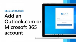 Add an Outlook.com or Microsoft 365 account