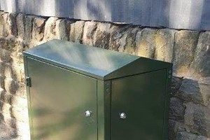 Residents’ worry over BT box next to garden fence amid concerns it could give ‘intruders access to flat’