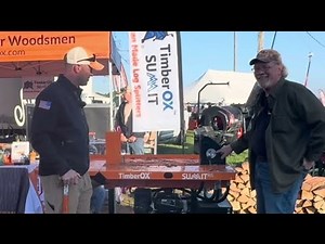 2025 Paul Bunyan Show Check out this Log Splitter The NEW Summit Log Splitter by LogOX