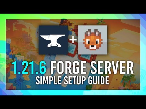 1.21.6 Forge Server Setup Guide | Minecraft | High Performance