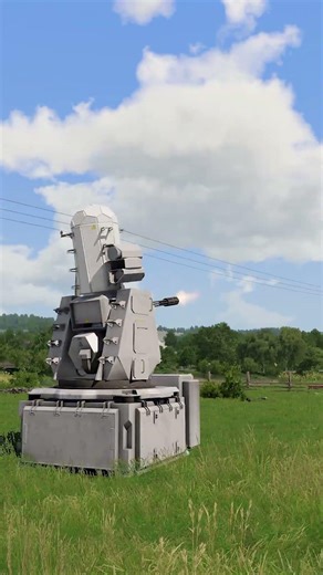 CRAM defense system in action—one moment changed the mission. 🎮🚁 #military #automobile