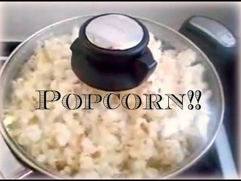 How to make oil and butter free popcorn