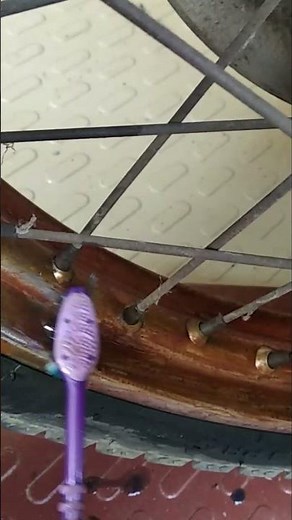 how to remove rust from bike wheel rims | Very simple formula | DIY #removerust