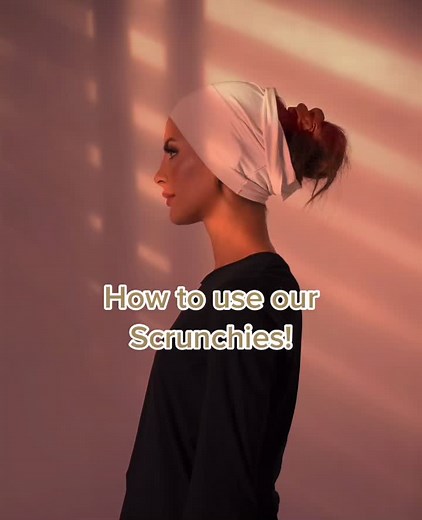 Innovative Ways to Style Scrunchies for Hijab | Tutorial