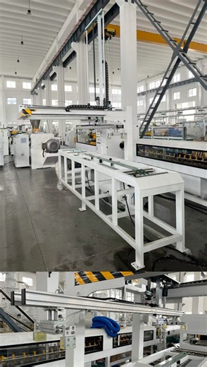 Automatic stacker (suitable for grilled wall panel production line)