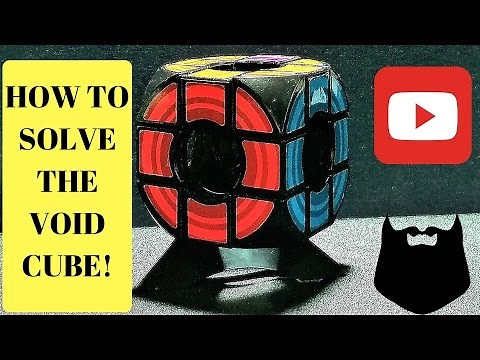 How to solve the Void cube with the BeardedCuber.