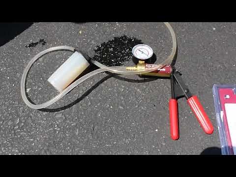 How to fix the rear brake on a Victory Vision motorcycle