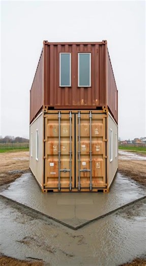 Shipping Container Home Built in 60 Days #ContainerHome #Construction #TimeLapse