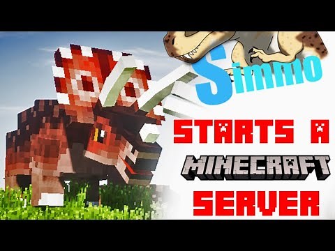 The Greatest Dinosaur Minecraft Server Ever | Fossils and Archeology Mod | Simmo's Jurassic World