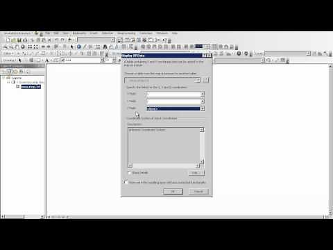 text to shapefile in arcmap