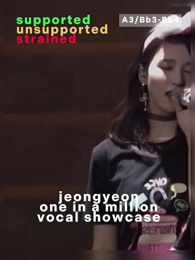 Jeongyeon's Amazing Vocal Showcase | Singing High Notes