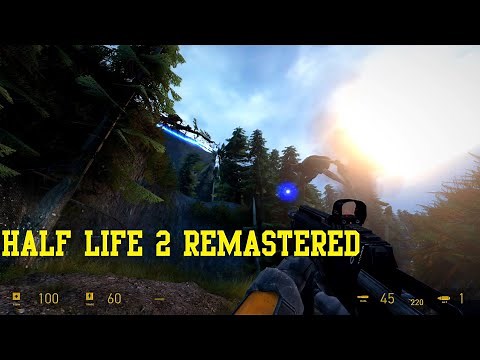 HALF LIFE 2 REMASTERED 4K ULTRA GRAPHICS MOD 2021 RTX Gameplay