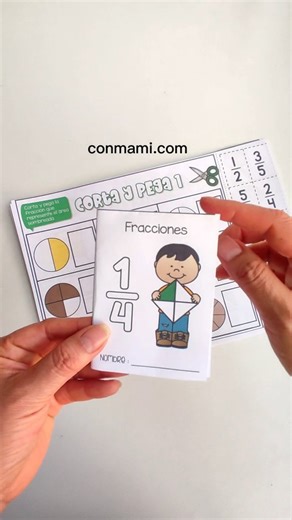 Elaboramos este material para reforzar fracciones. Reconocer, representar, comparar etc las fracciones de manera amena y motivadora. #fracciones #fracción #conmamiaprendo #claustroigrecursos #claustroigprimaria | Con Mami
