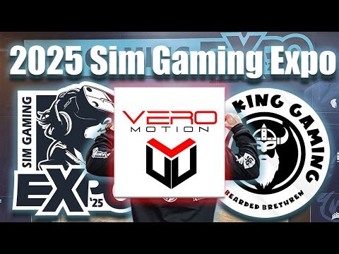 Checking out Vero Motion Simulators at the 2025 Sim Gaming Expo in Chicago IL