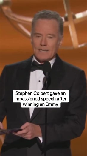 “The Late Show” was probably one of the most anticipated wins of the night, considering all the drama surrounding Stephen Colbert’s shocking cancellation. The late-night host was gracious in accepting his award — his first-ever win in the talk series category — and dedicated part of his speech to the late-night genre, more specifically to the direction of his show over the last 10 years, which he said he set pill out to make about love. 🎥: CBS | HuffPost