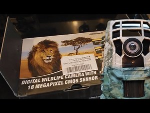 Campark T20-1 HD Trailcam (Unbox and Demo)