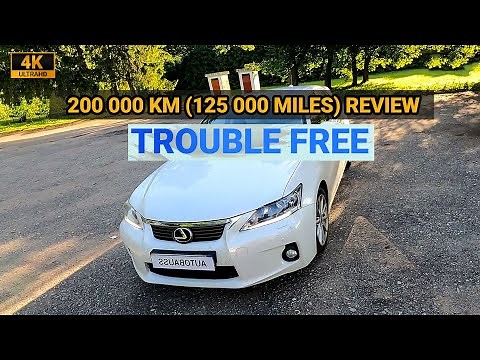 2011-2017 Lexus CT 200h - Long Term POV Review & Reliability - A Highway Fuel Guzzler