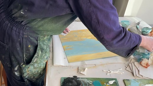 11K views · 222 reactions | 2. Inking Up a Collagraph Plate In this...