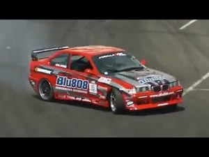 GABE STONE During Formula Drift 2012 Round 1 Qualifying @ Long Beach California (1st run)