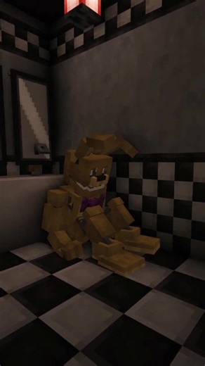 Getting SPRINGLOCKED in Minecraft #minecraft #scary #fnaf #mod #minecrafttutorial