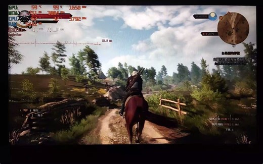 【满血版MX150显卡测试】巫师3