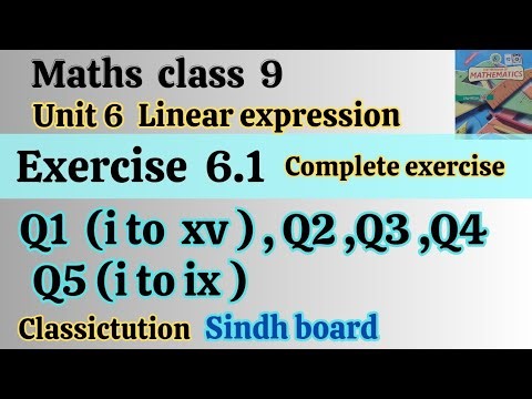 Exercise 6.1 ,Q1 (i to xv),Q2, Q3,Q4, Q5 (i to ix), class 9 maths, aww p