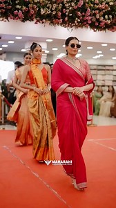 Fashion ramp walk at Maharani Wedding Collections Thodupuzha for the grand launch of House of Sarees by Maharani, where pan-Indian models walked the runway in style draped in our finest saree collections. A showcase of tradition, trends, and timeless elegance, now brought under one roof – Sarees of India. 📍 Thodupuzha | House of Sarees – Sarees of India Maharani Wedding Collections | House of Sarees | Sarees of India | Saree Ramp Walk | Inauguration | Pan Indian Sarees | Designer Sarees | Mahar