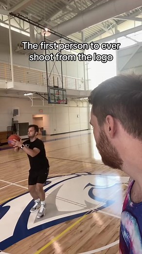 47K views · 2.1K reactions | The first person to ever shoot from the logo probably #basketball #firstpersonever | Mrbeardeddragon | Facebook